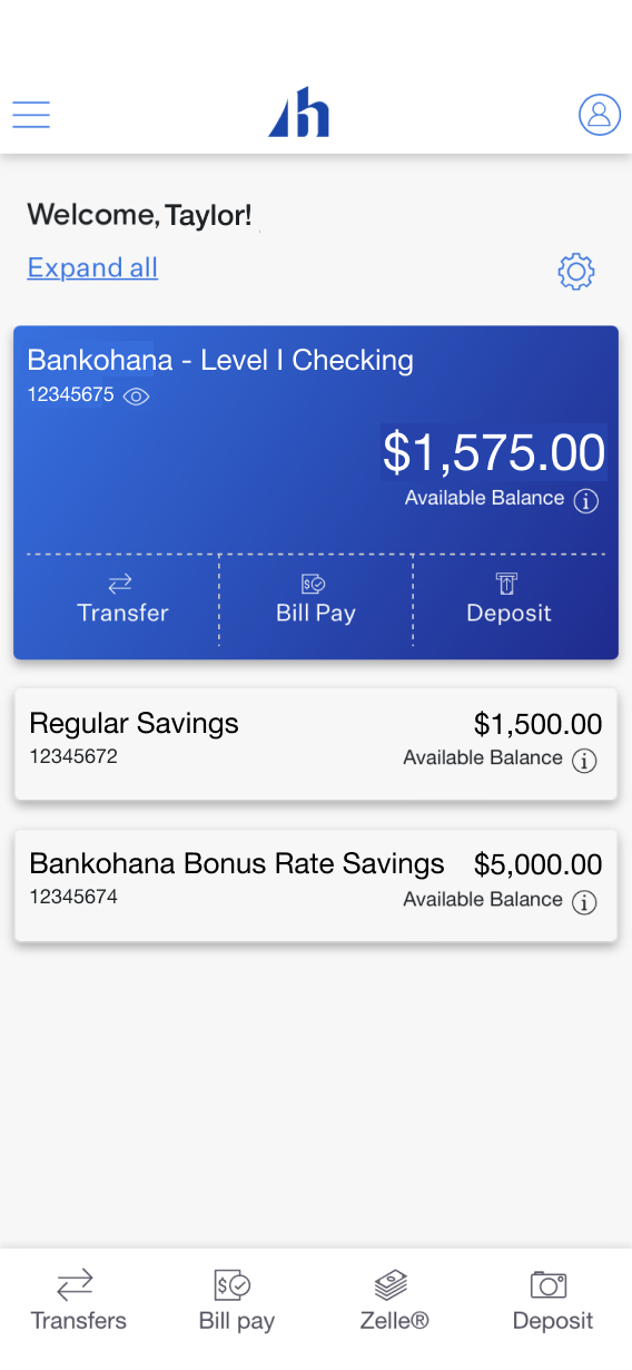 Accountnow Balance Update